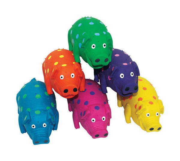 Multipet Latex Pigs Chew Toy - 61006 for sale online | eBay