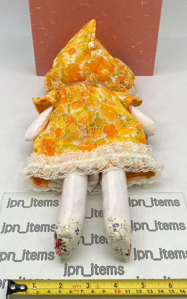 Handmade Japan Plush Cotton Bunka Doll Japanese Retro Style Brown Hair ...