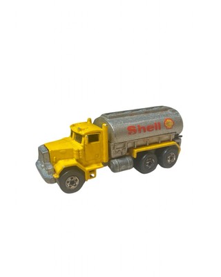 1979 Mattel Hot Wheels Shell Peterbilt Tanker Truck Yellow Malaysia ...