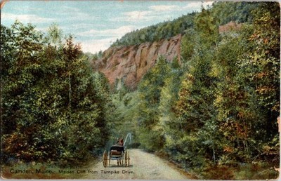 Camden Maine ME : ROAD SCENE n/08 BA8442 | eBay