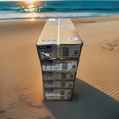 Eaton BR48B200RFP - BR 200A - 4 Spaces - 8 Circuits - Outdoor Main ...
