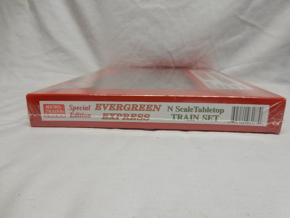 MICRO TRAINS N SCALE EVERGREEN EXPRESS TRAIN SET C-9 MINT SEALED ...