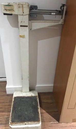 Vintage Weigh Beam Arm Balance Beam Scales c 1930 body scales old ...
