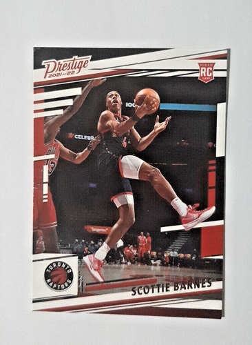 2021-22 Panini Chronicles Prestige Scottie Barnes Rookie Card RC #59 ...