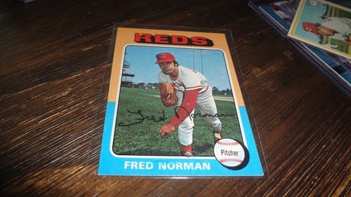 1975 TOPPS # 396 FRED NORMAN BASEBALL CARD | eBay