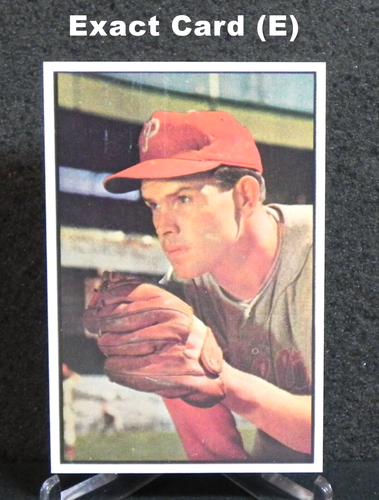 Robin Roberts Dover Reprint of 1953 Bowman Card #65_ EXACT CARD (E) | eBay