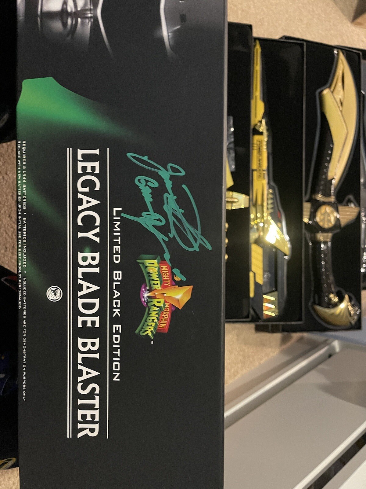 SDCC Power Rangers Legacy Dragon Dagger , saba saber, and blade blaster ...