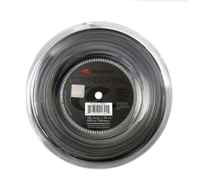 SOLINCO 1920211 Confidential Tennis String for sale online | eBay