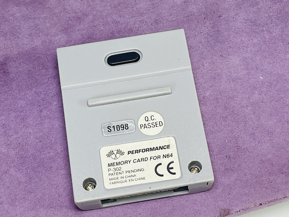 Performance Memory Card for Nintendo 64 N64 Guaranteed | eBay