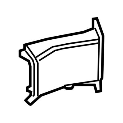 Genuine OEM Rear Driver Left Brake Air Duct For BMW 51747394665 | eBay