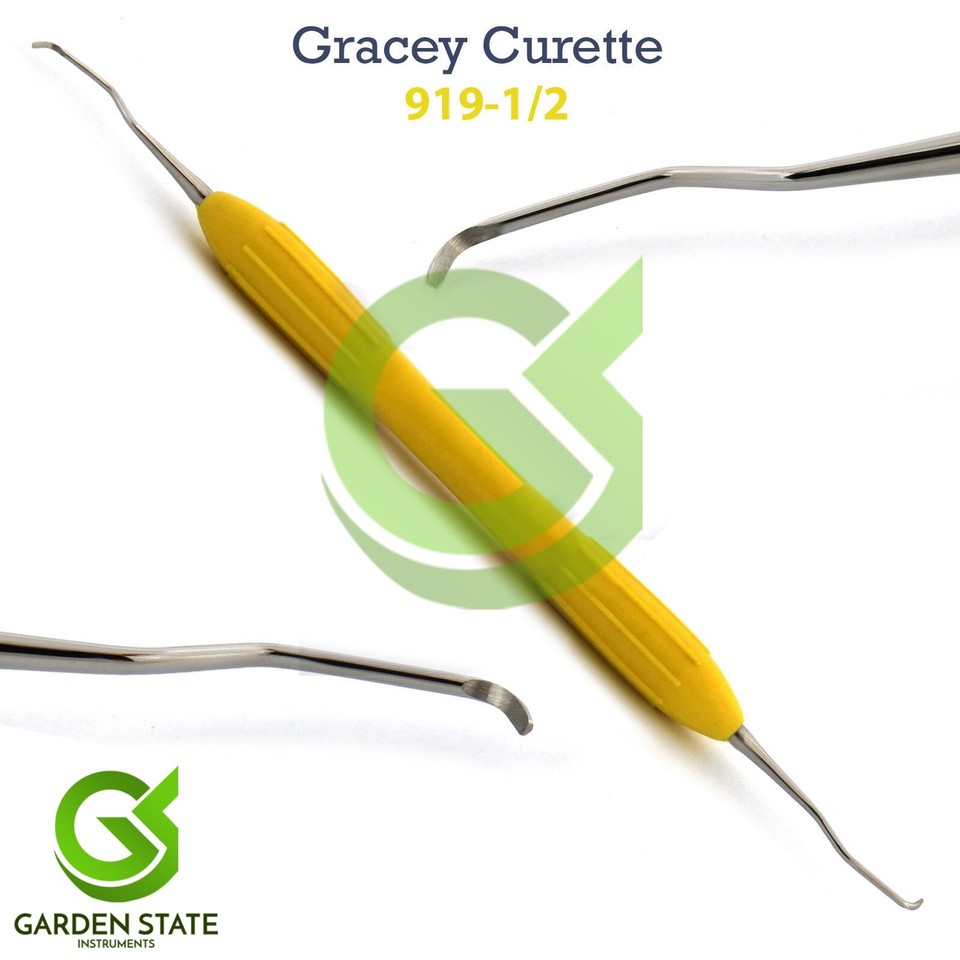 13Pcs Periodontal Diagnostic Hygienist Probe Curettes Dental Scaling ...