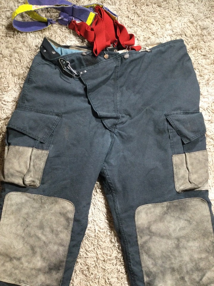 Firefighter Bunker TurnOut Gear Pants Globe 38 X 30 G Xtreme 2009 Black ...