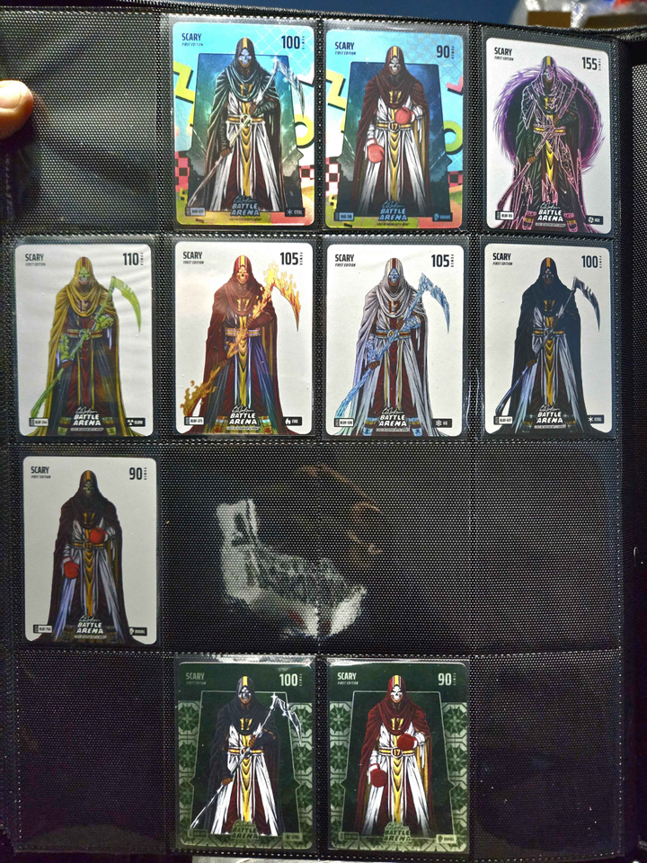 Bo Jackson Battle Arena 2026 Scary Terry McLaurin 54 Card Chase Lot ...