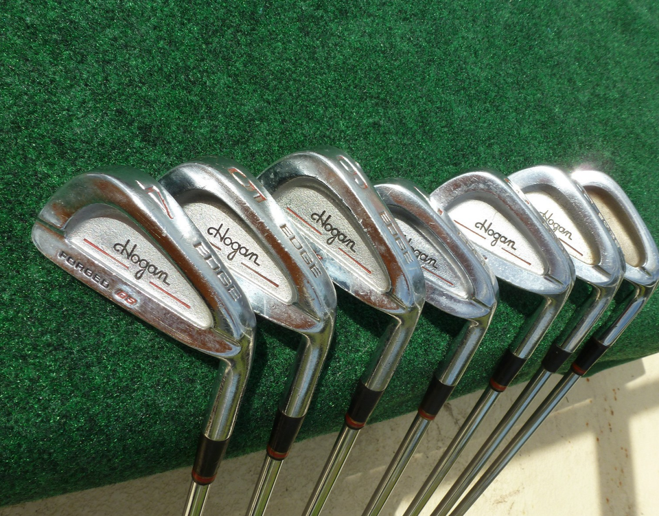 Ben Hogan Edge Forged GS Iron Set 4-E Apex Stiff (4) Flex Steel RH 4/5 ...