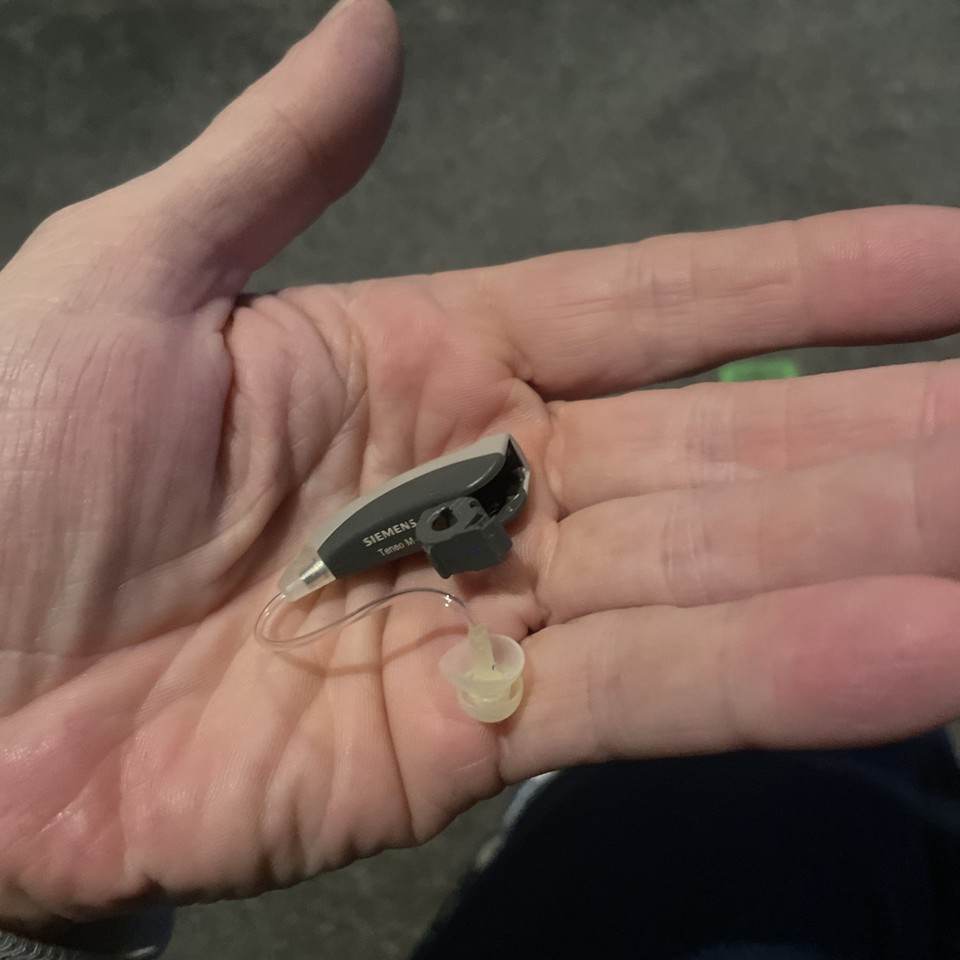 Siemens Teneo M+ Hearing Aid Pair with Batteries and Case | eBay