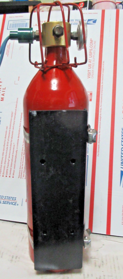 MARINE BOAT HALON 1301 FIRE SAFETY EMERGENCY HALON SYSTEM USED SEA FIRE ...