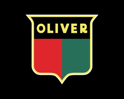 Oliver Tractor Vintage Logo Emblem Recreated Sticker Decal | eBay