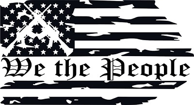 2nd Amendment Flag Decal Sticker Tailgate Window Wall Patriotic FJB ...