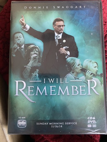I WILL REMEMBER DONNIE SWAGGART DVD & CD SUNDAY MORNING SERVICE NEW SEALED | eBay