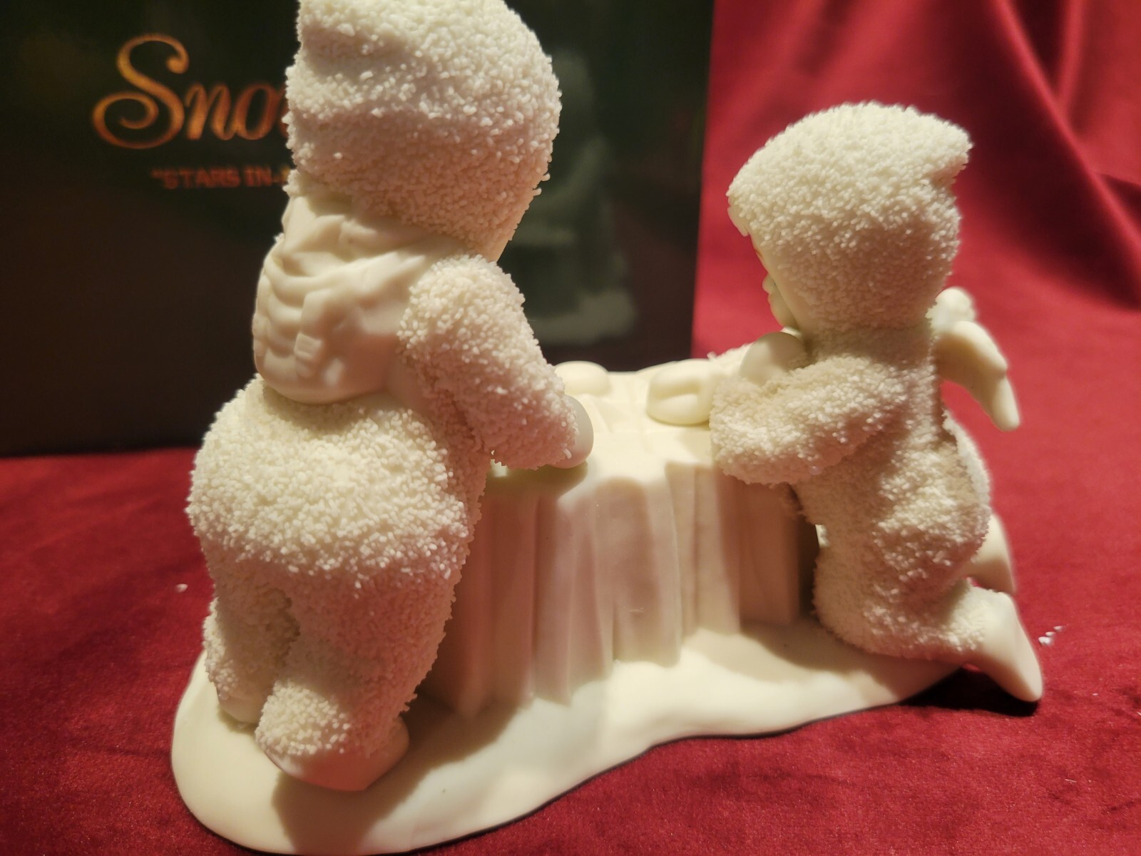 Snowbabies "Stars In-A-Row, Tic-Tac- Toe". Dept. 56. Retired. | eBay