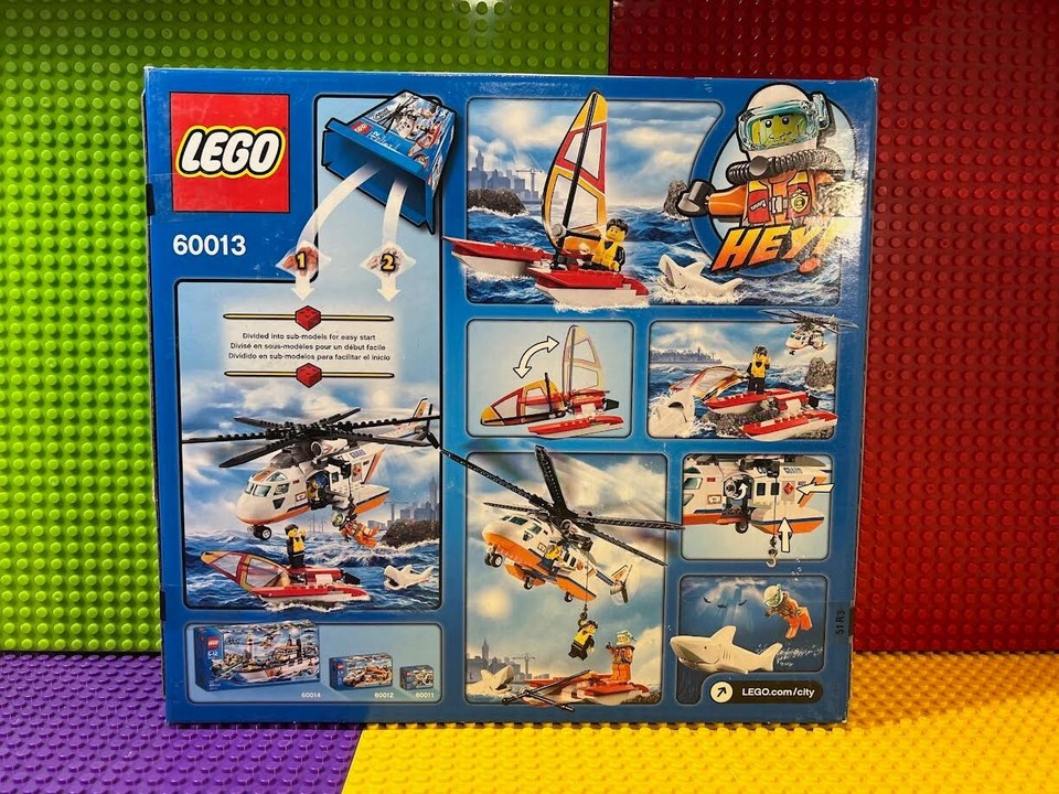 Lego City, Coast Guard Helicopter Set # 60013 673419191197 | eBay
