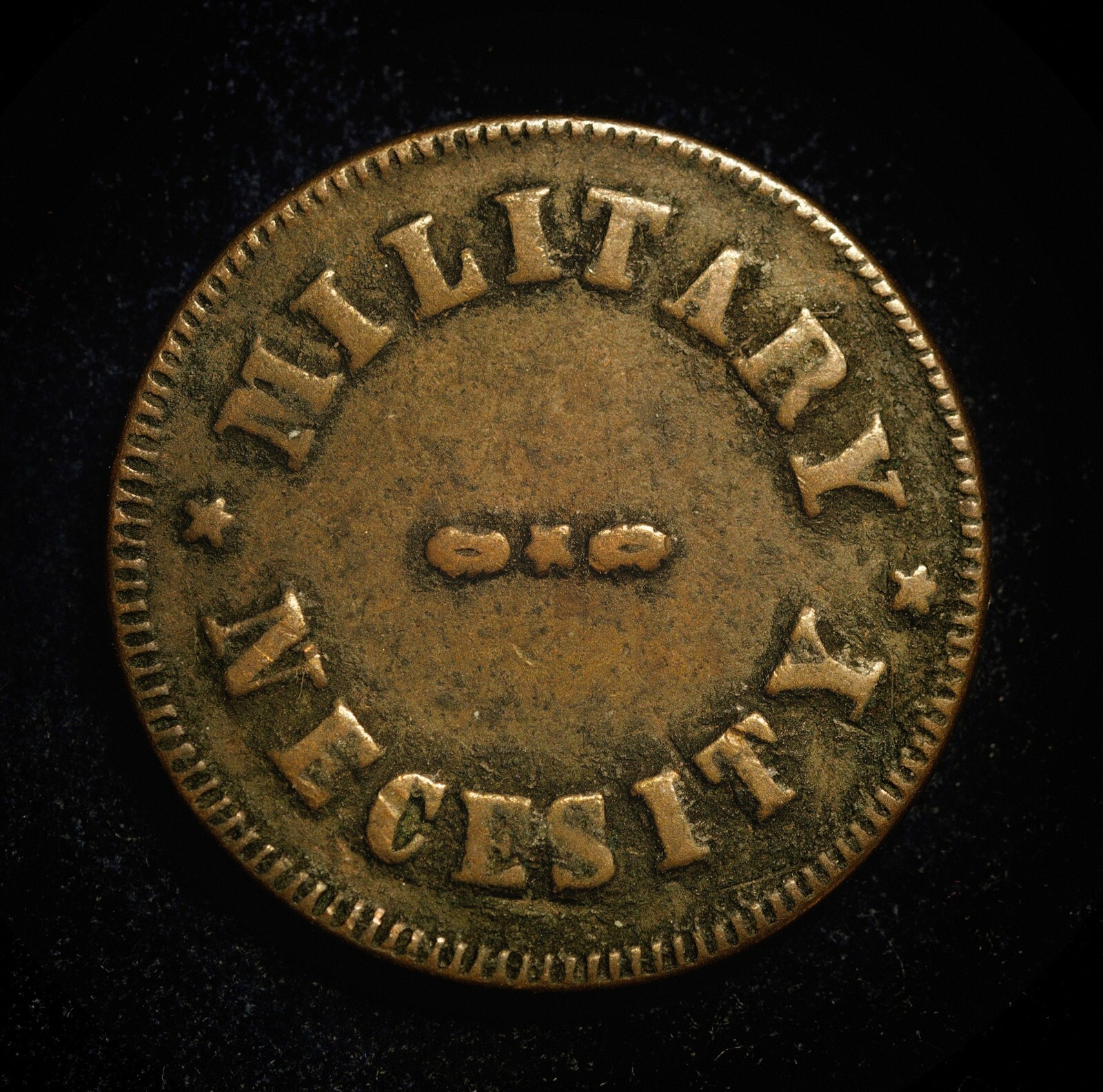 1863 crossed cannons/military necesity civil war token | eBay