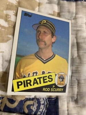 1985 Topps - #641 Rod Scurry | eBay