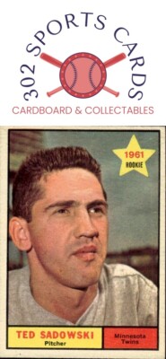 1961 Topps #254 Ted Sadowski | eBay