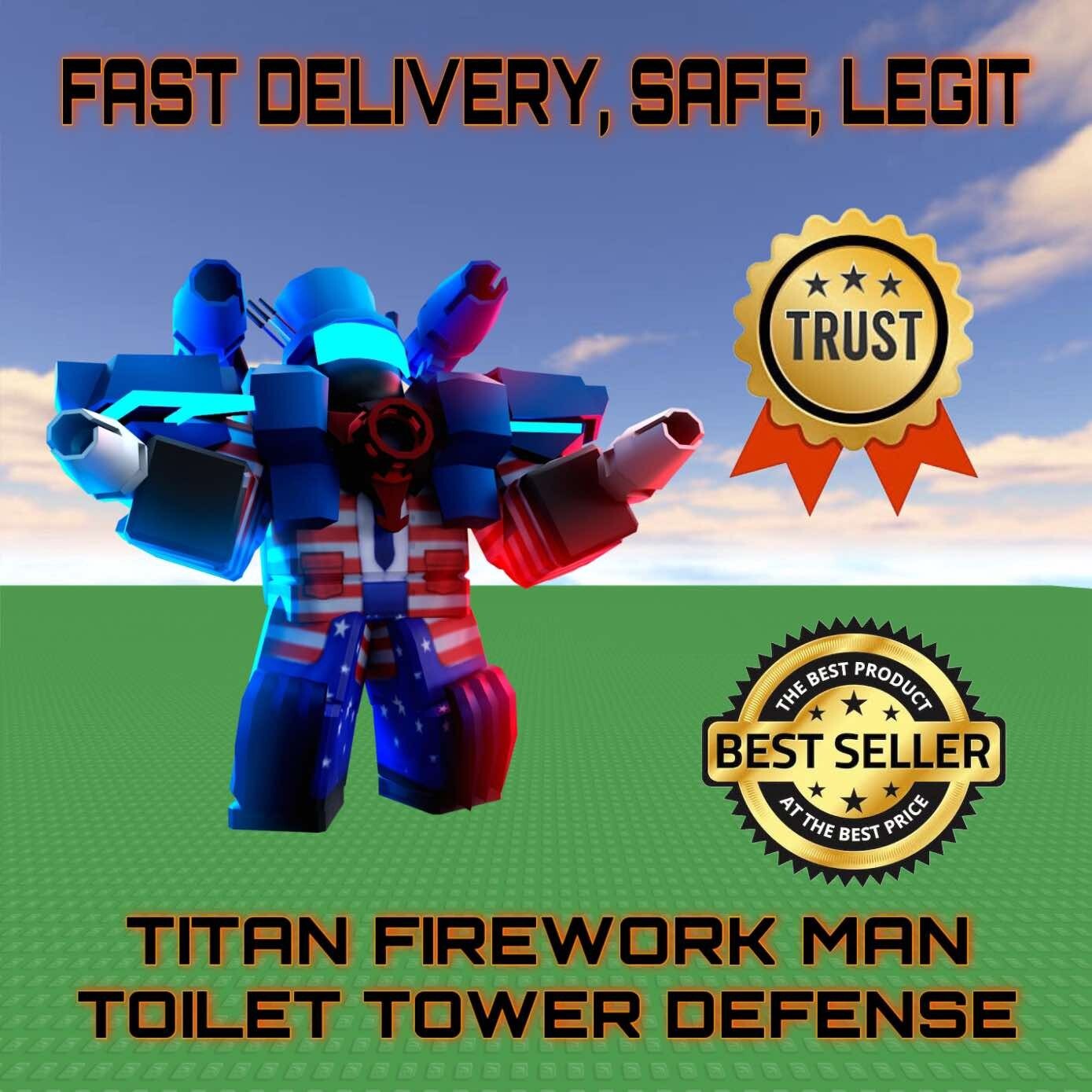 Titan Firework Man | Toilet Tower Defense | TTD | The Cheapest and Fast ...