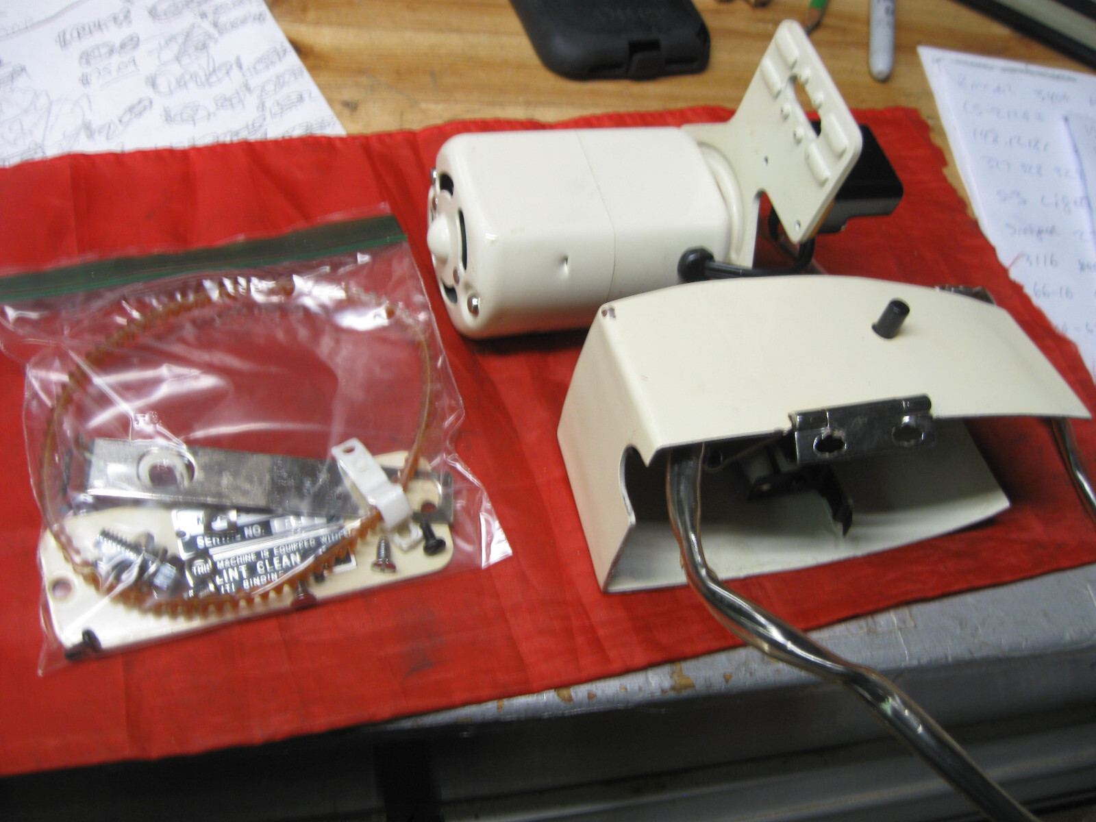 Dressmaker S-9000AAA Sewing Machine Motor Light Switch SC-LIC JAPAN | eBay