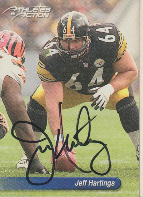 Jeff Hartings authentic signed autographed trading card COA | eBay
