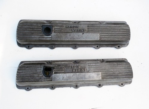 455 Oldsmobile Hardin Marine Cast Aluminum Valve Covers Mickey Thompson | Performance