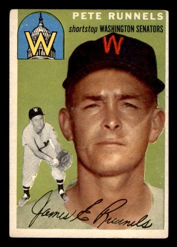 1954 Topps Baseball #6 Pete Runnels VG/EX *i1 | eBay