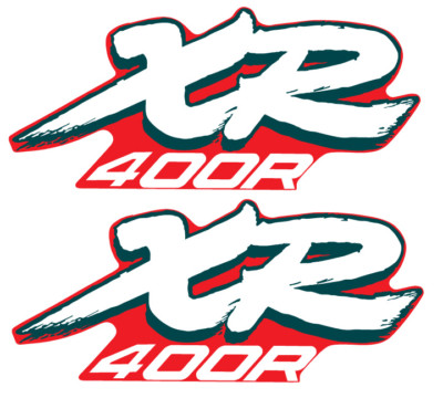 Honda XR 400 Gas Tank Decals AHRMA HONDA XR XL Decals | eBay