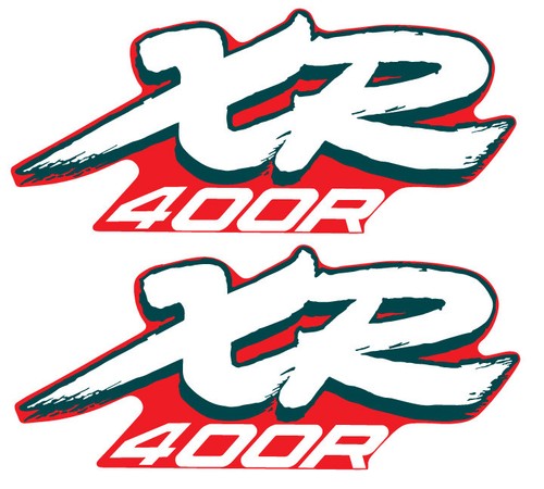 Honda XR 400 Gas Tank Decals AHRMA HONDA XR XL Decals | eBay