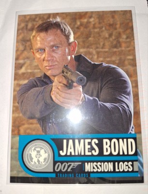 James Bond 007 Mission Logs Promo P1 Rittenhouse Archives Daniel Craig ...