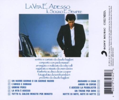 Claudio Baglioni La Vita E' Adesso (CD) (US IMPORT) 886978743428 | eBay ...