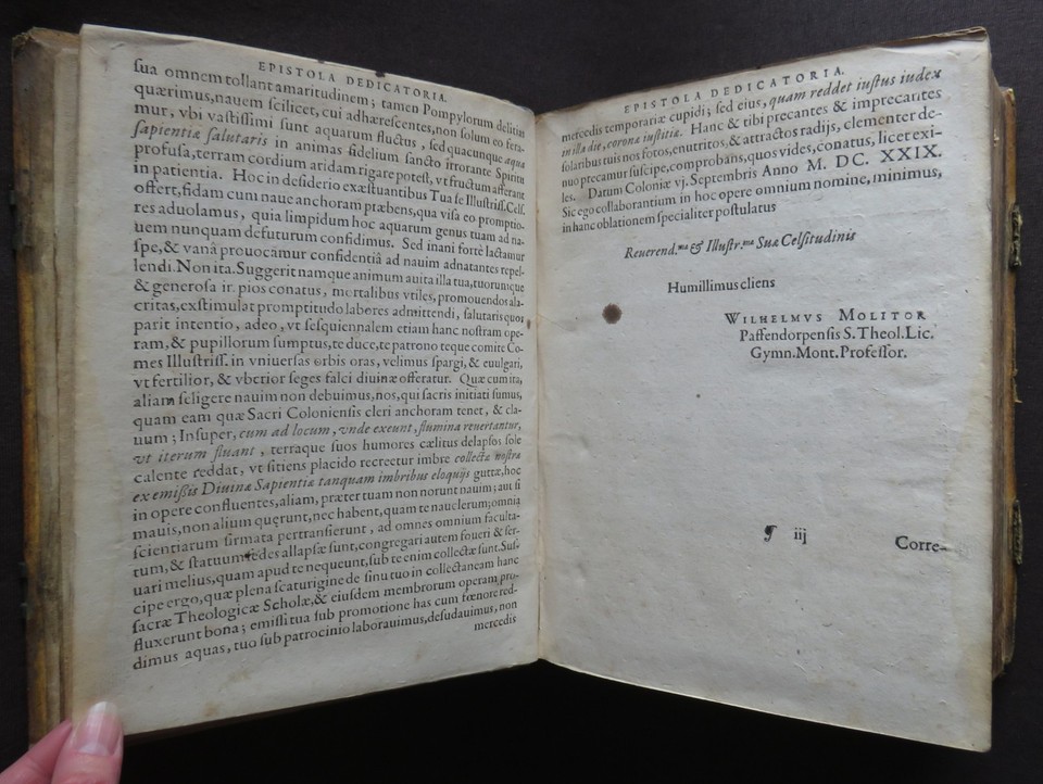 BIBLE CONCORDANCE ~1629~ ANTIQUOS et NOVOS CODICES Pigskin Binding ...