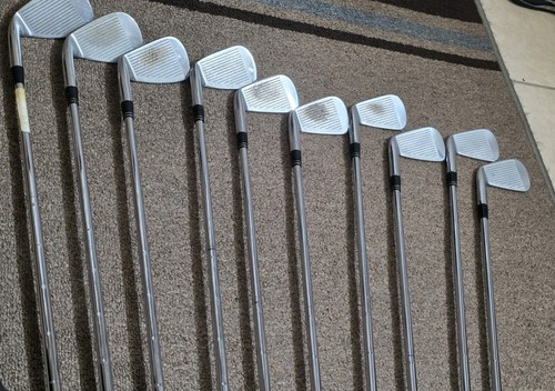 Lot Of 10: TaylorMade rac Coin Forged Iron Set 2-9 +PW & GW, Dynamic ...