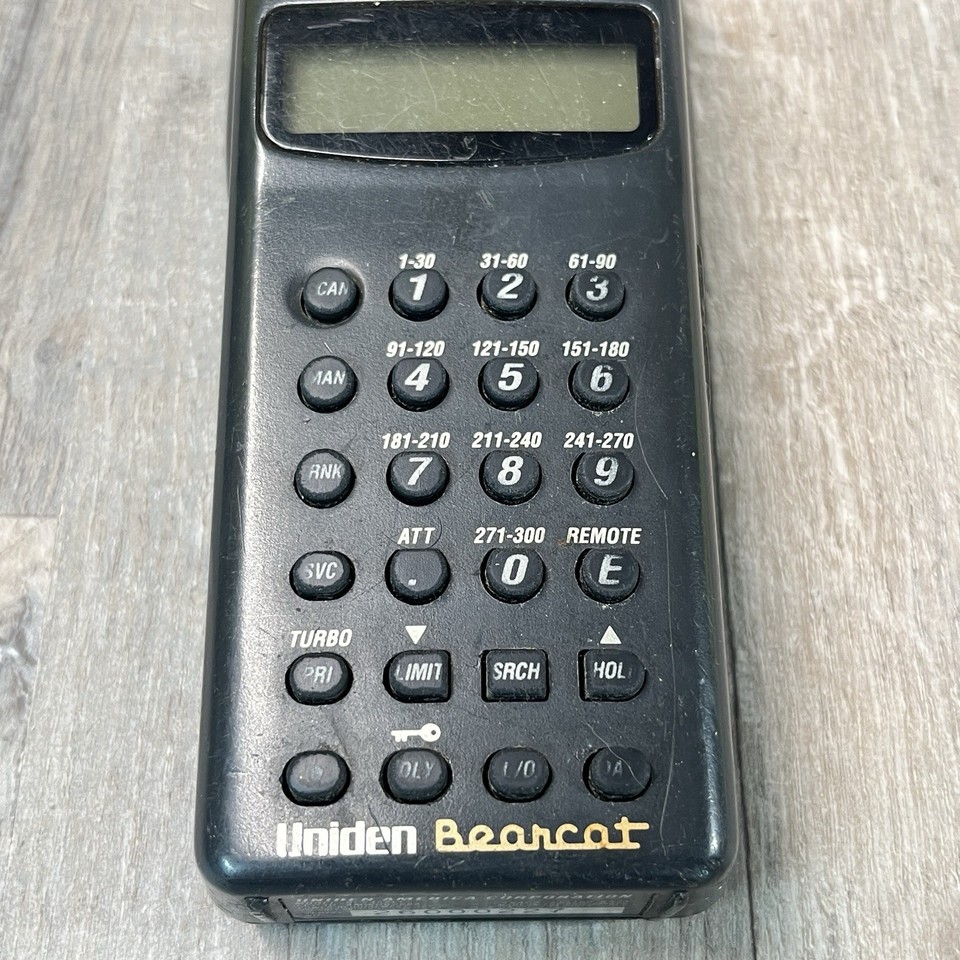 UNIDEN Bearcat Handheld TrunkTracker II Scanner, 300 Channels | eBay