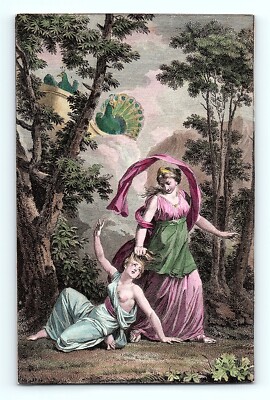 Vintage Undivided Back Postcard Ovid Art Juno and Callisto Second ...