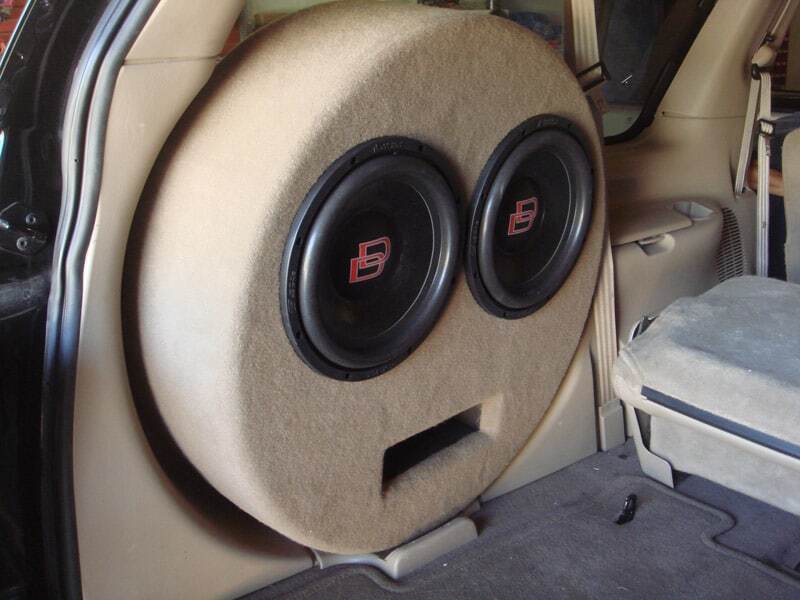 Ford Excursion Subwoofer Enclosure - Spare Tire | eBay