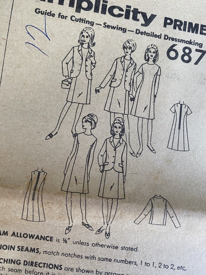 Simpicity Pattern 6871 Ladies Dress with Jacket Sz 12 UNCUT | eBay