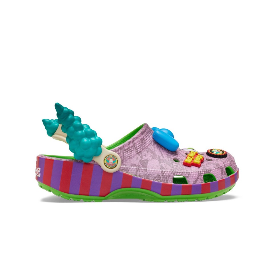 Crocs x The Simpsons "Krusty the Clown" Men's Classic Clog (Multi ...