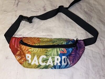 Bacardi Rum Rainbow Tropical Fanny Pack NEW | eBay