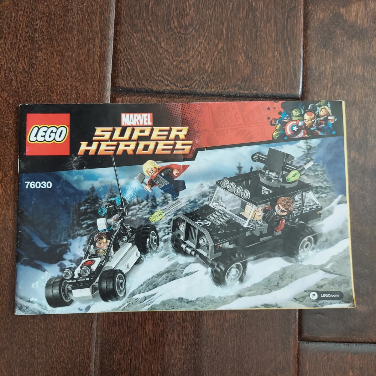 Lego Avengers Hydra Showdown Instructions 76030 Marvel