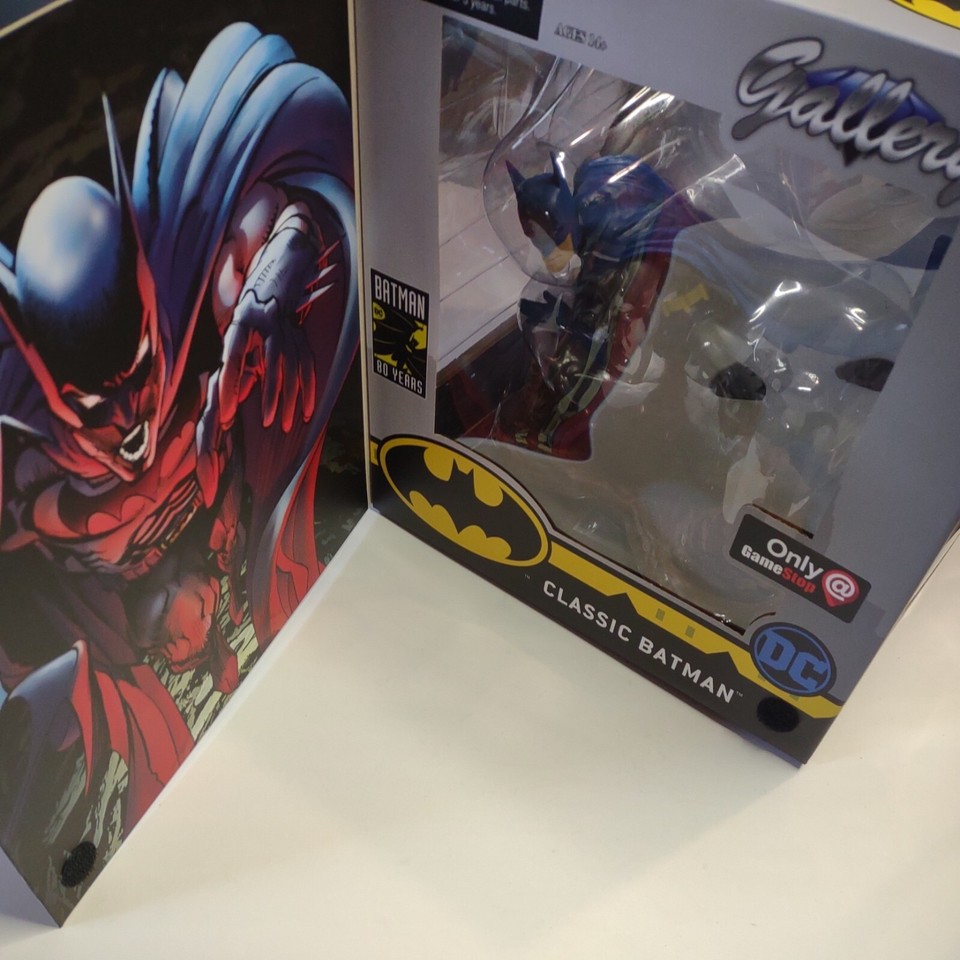 Diamond Select DC Gallery 80 years BATMAN Gamestop Exclusive Figure ...