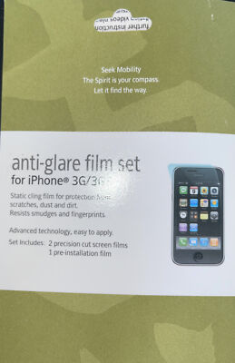 Anti Glare Film set for iphone 3g/3gs Protection from scratches,dust ...
