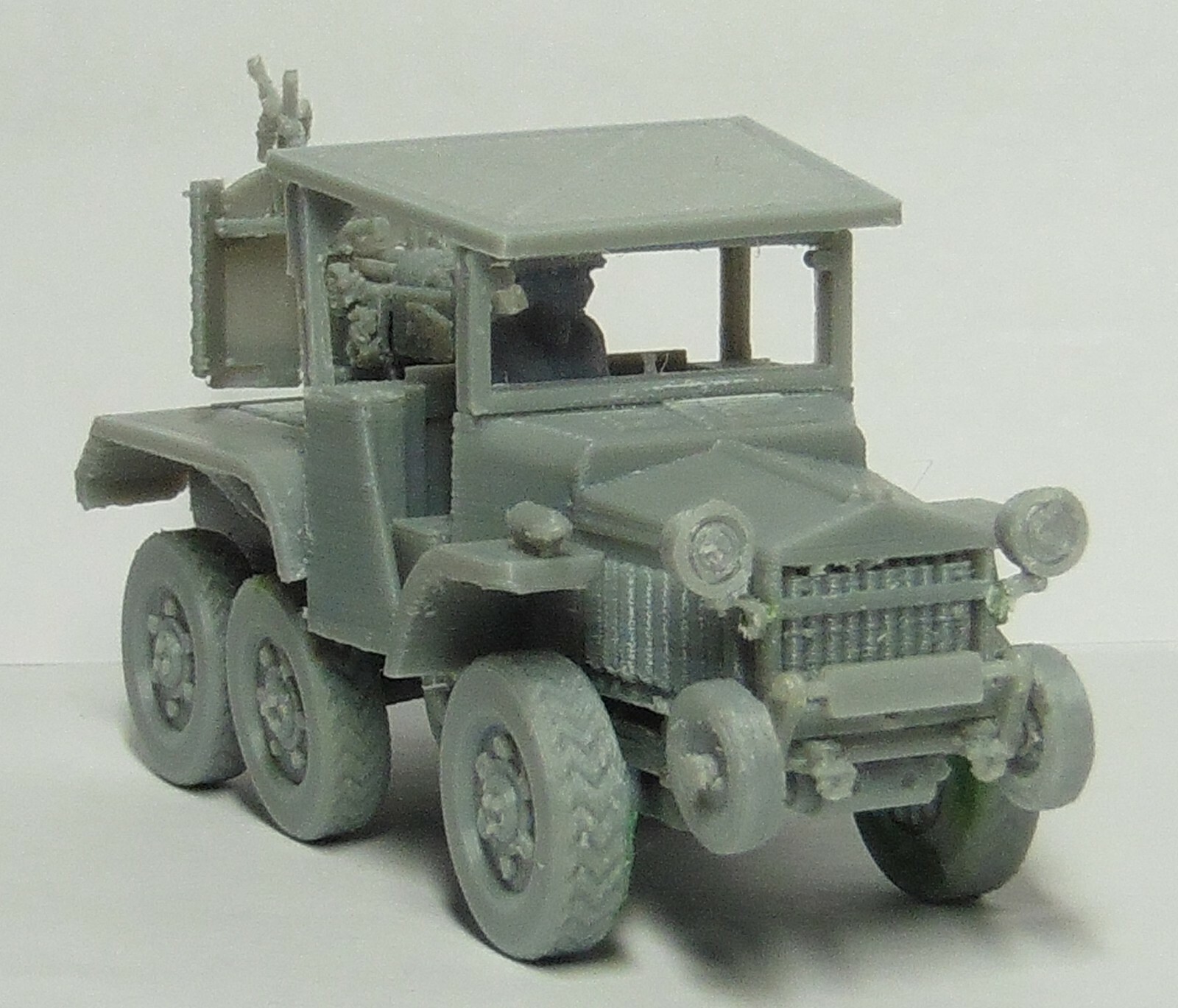 28mm 1/56 3D printed WWII French Laffley W15TCC Tank Destroyer 4 Bolt ...