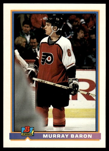 1991-92 Bowman #243 Murray Baron Philadelphia Flyers | eBay